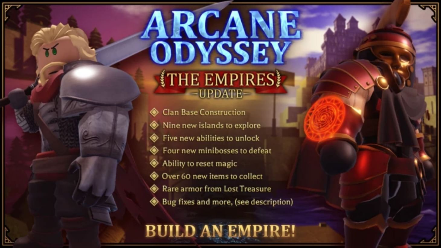Arcane Odyssey Empires Update: New abilities, islands, and more