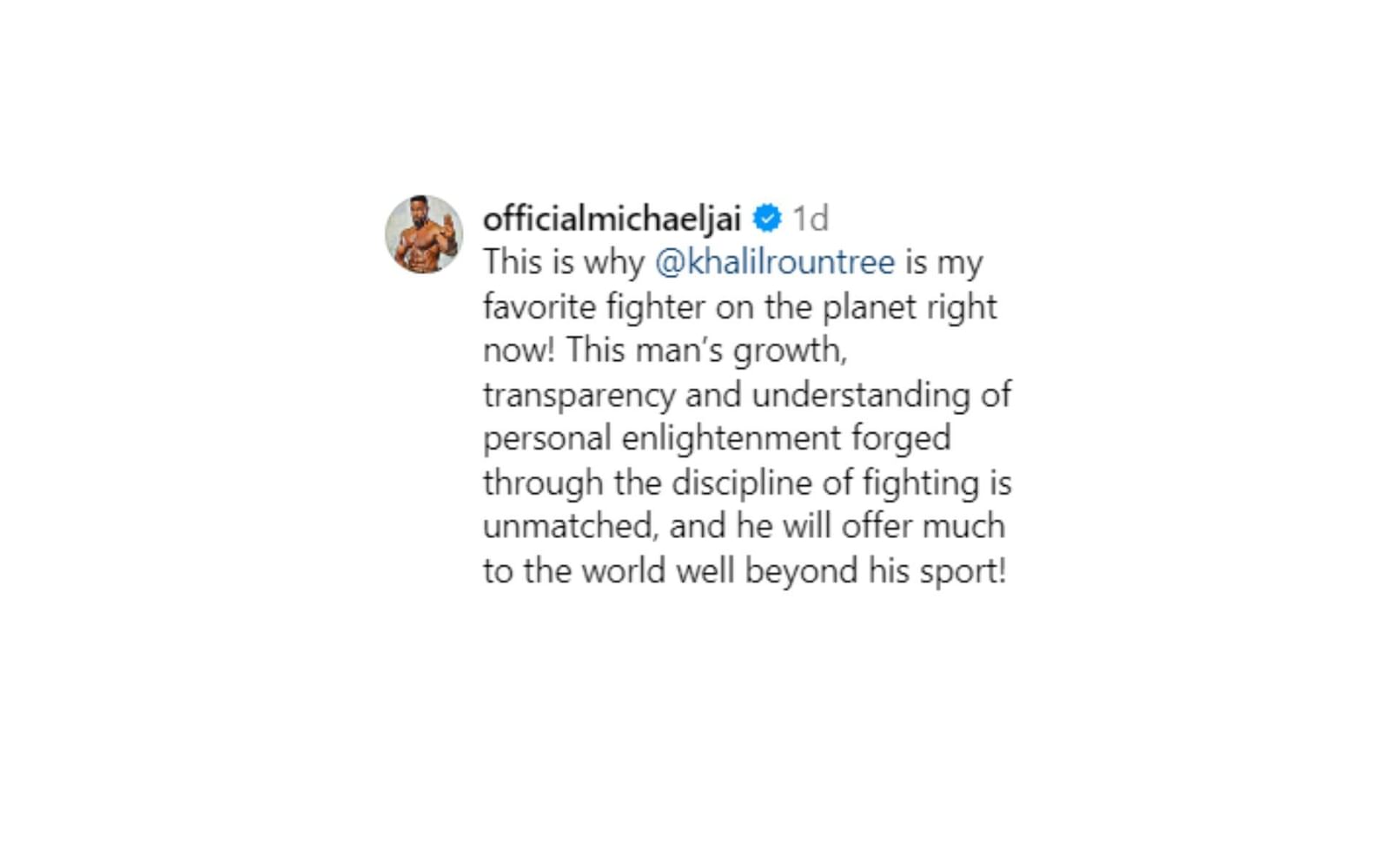 Michael Jai White rains praise on Khalil Rountree Jr., explains why he ...