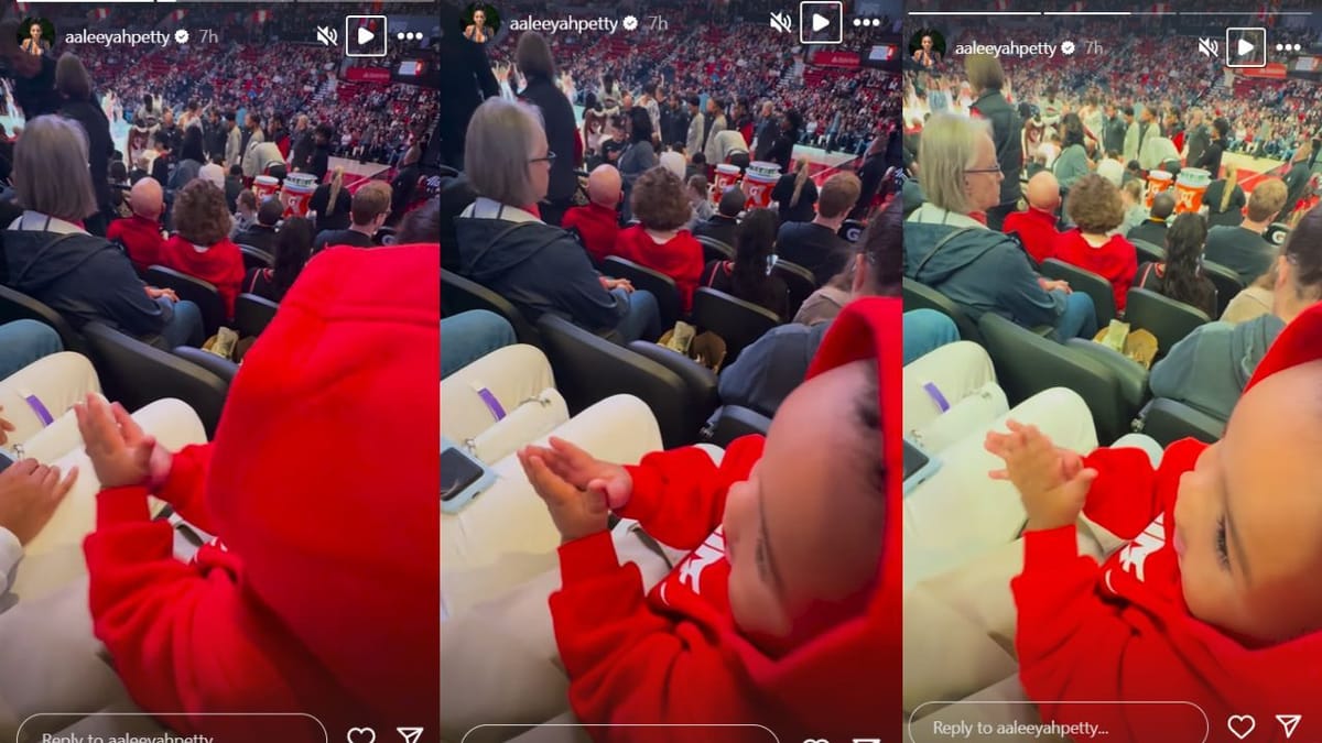 Anfernee Simons' girlfriend Aaleeyah Petty shares adorable video of son ...