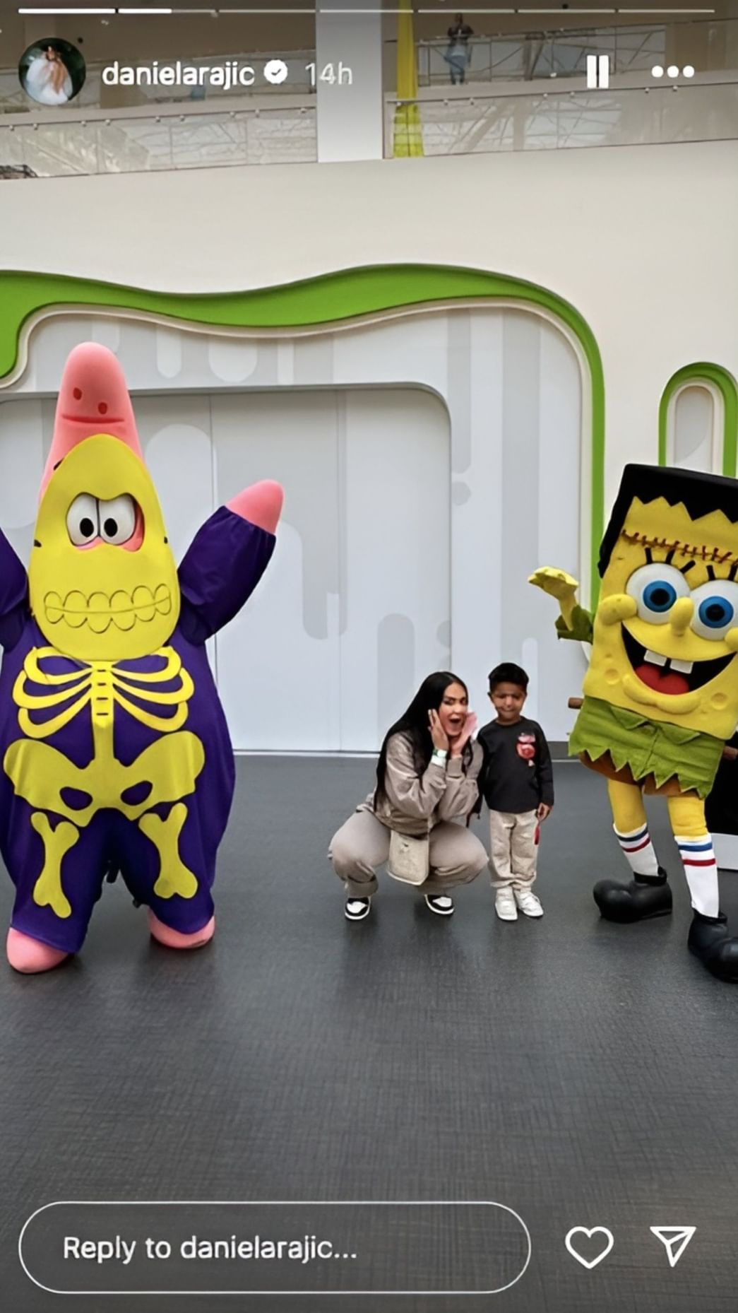 PICS: Paul George's wife Daniela Rajic treats son and daughter to a fun ...