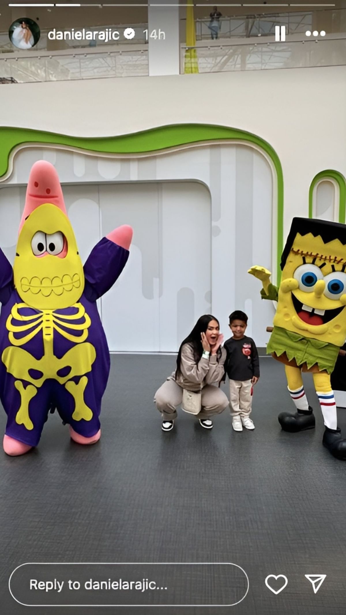 PICS: Paul George's wife Daniela Rajic treats son and daughter to a fun ...