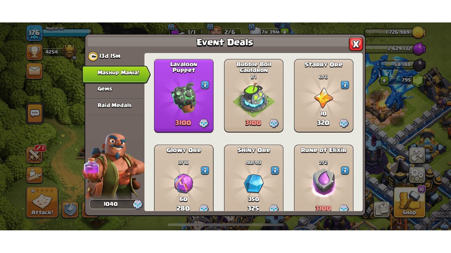 How to get Clash of Clans Lavaloon Puppet Equipment