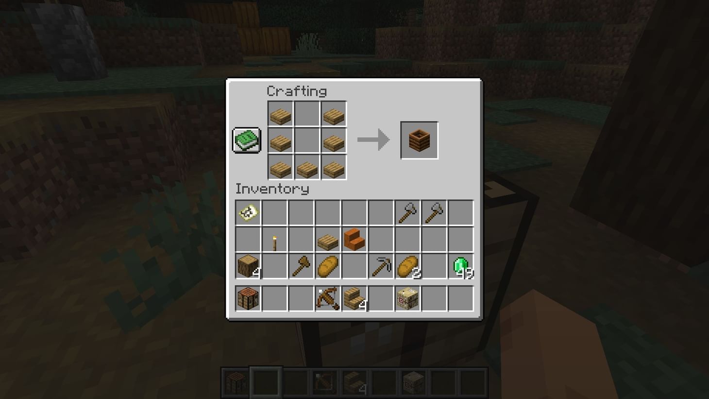 How to make composter in Minecraft