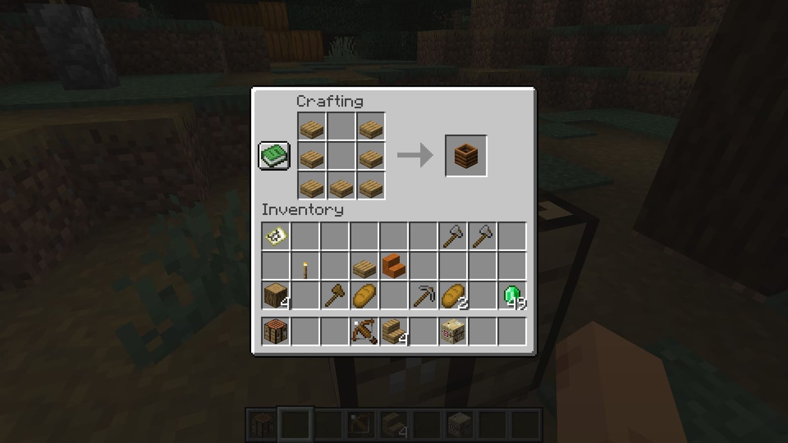 How to make composter in Minecraft