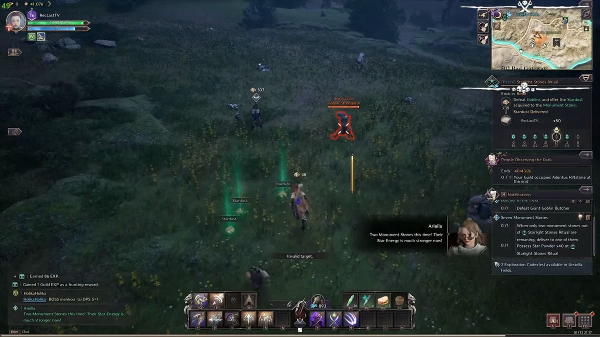 Throne and Liberty Starlight Stone Ritual event guide: Monuments, mechanics, and rewards