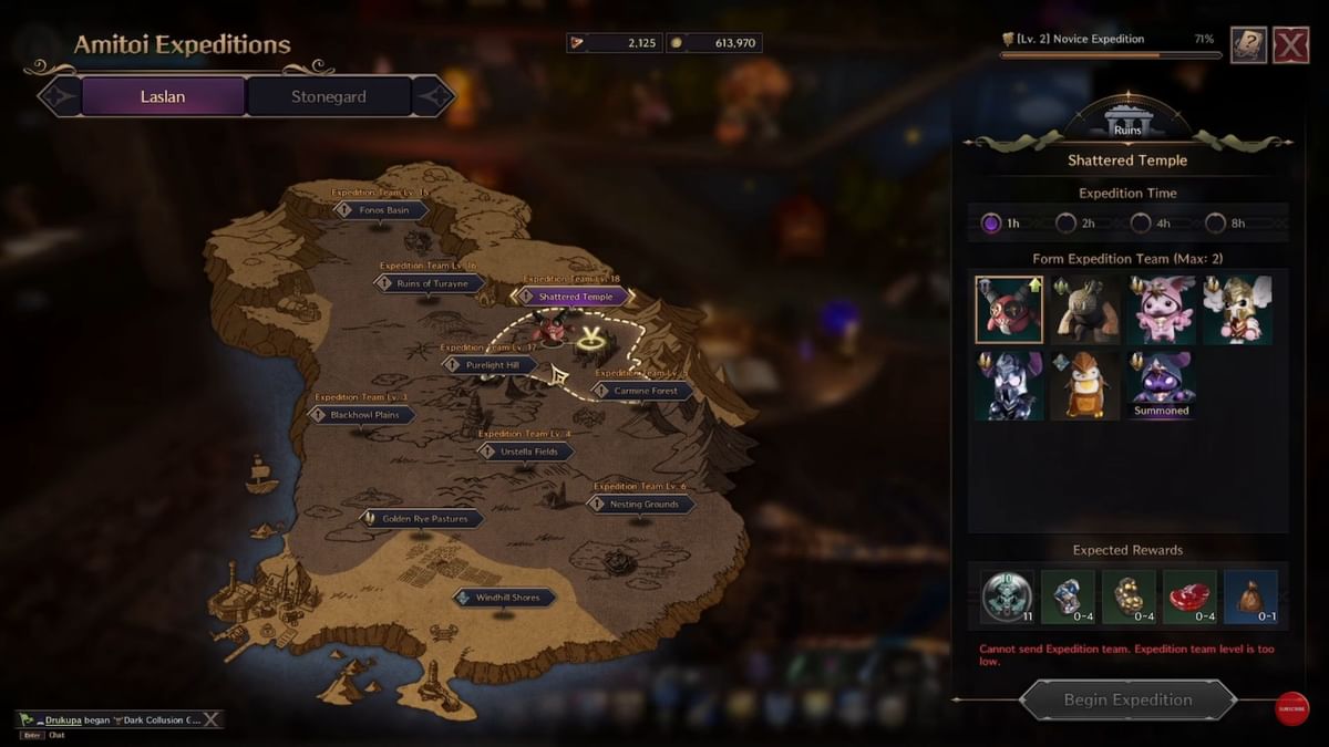 Where to find the Amitoi House in Throne and Liberty