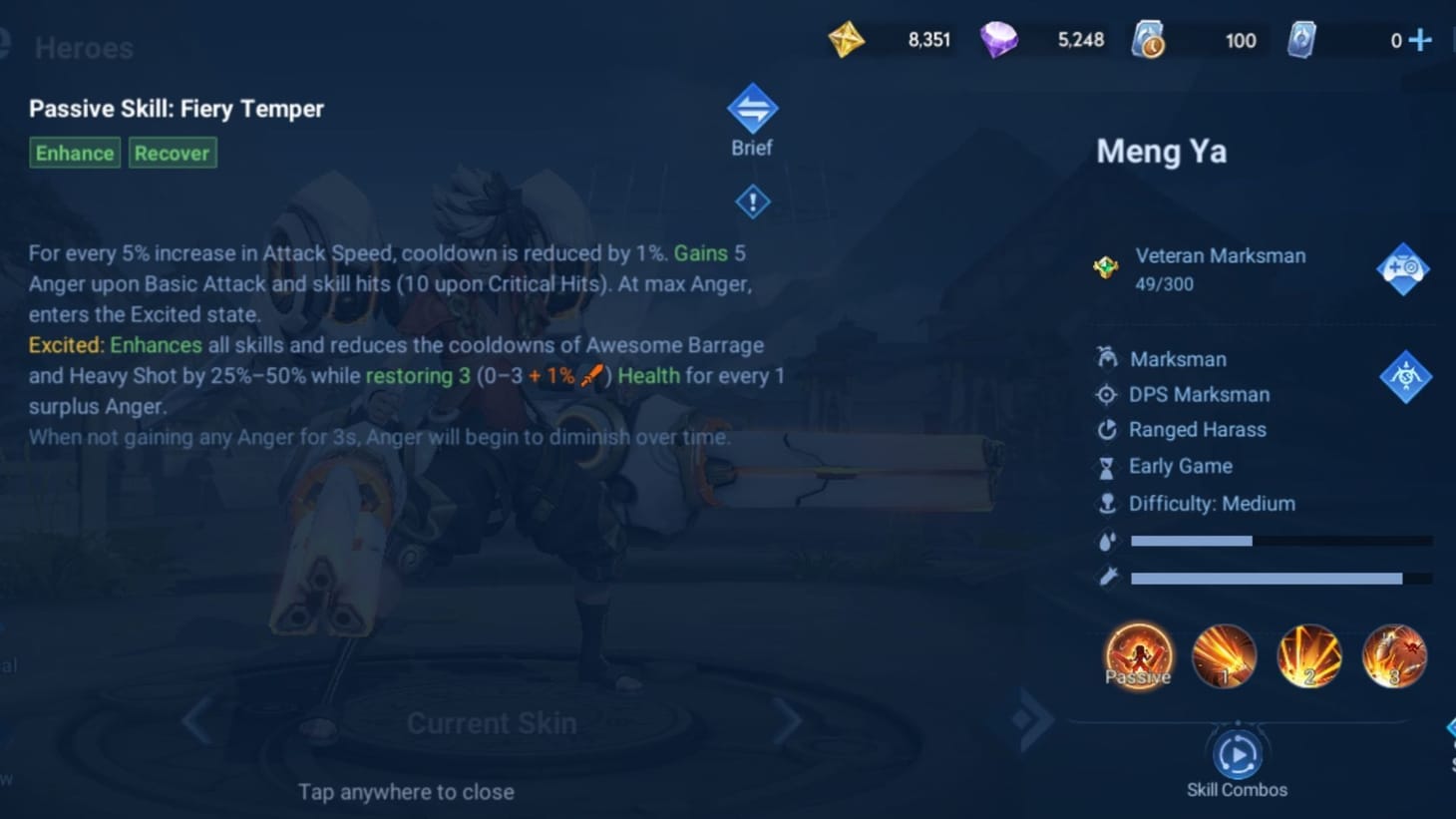 Honor of Kings Meng Ya build guide: Best equipment, Arcanas, battle ...