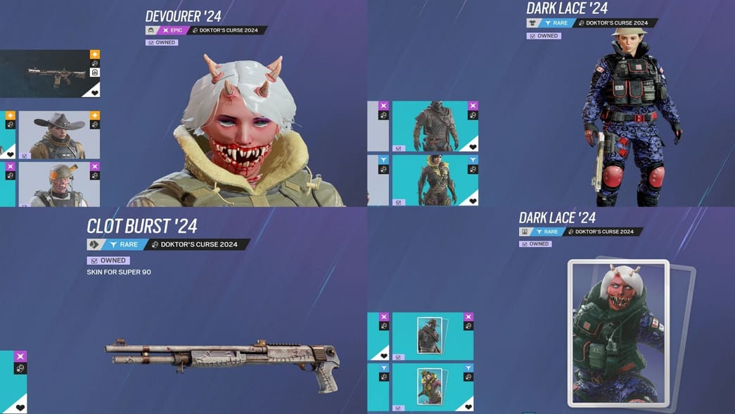 Rainbow Six Siege Doktor's Curse Halloween Event: All skins, how to get ...