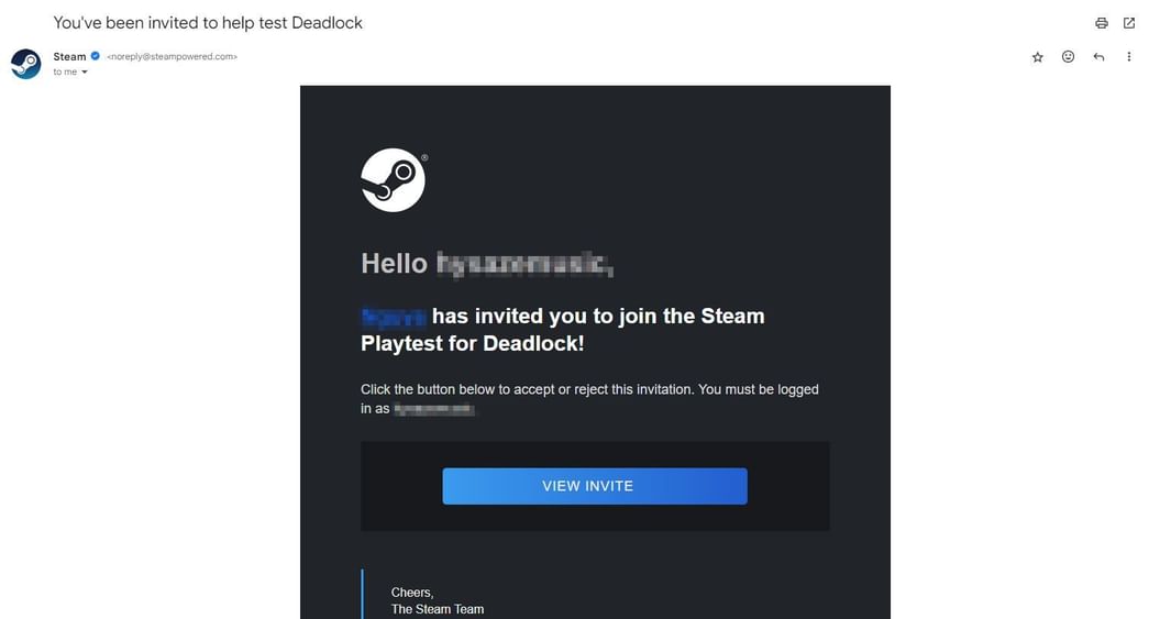 How to invite friends to Deadlock