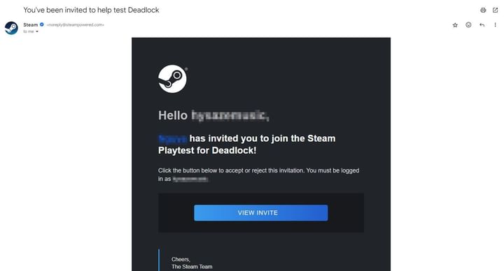 How to invite friends to Deadlock