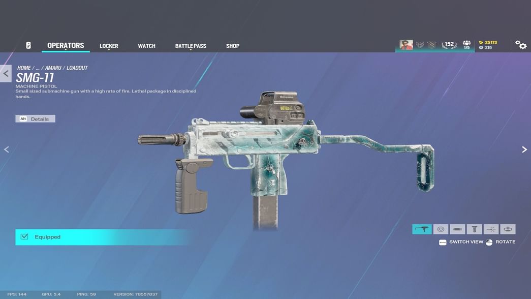 Best Amaru loadout in Rainbow Six Siege