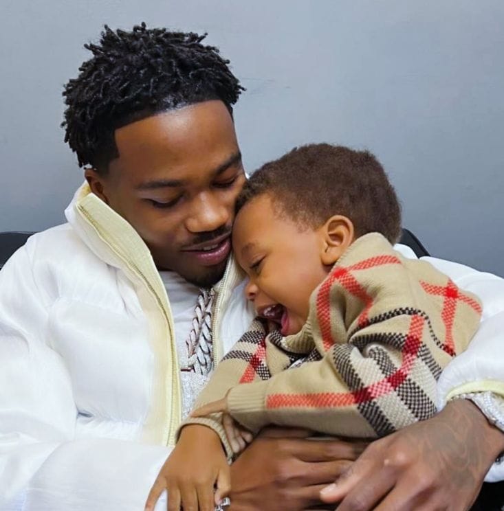 Who is Roddy Ricch's son?