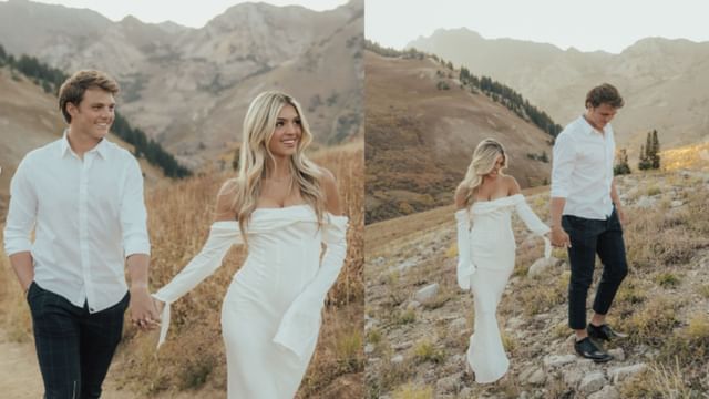 In Photos: Zach Wilson, girlfriend Nicolette Dellanno recap intimate ...