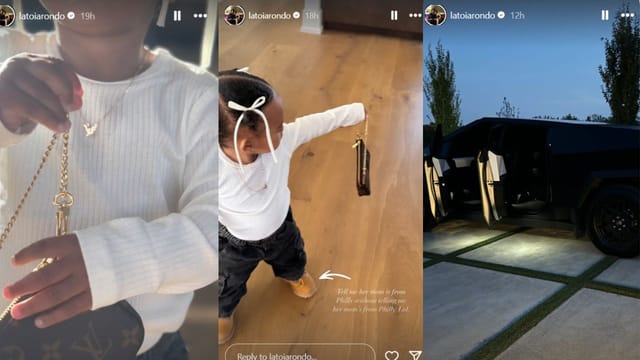 PHOTOS: Rajon Rondo's wife Latoia Rondo flaunts daughter's luxury ...