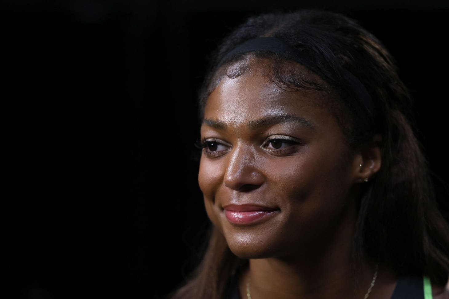 Gabby Thomas reacts to first-ever racing bibs designed for women at ...