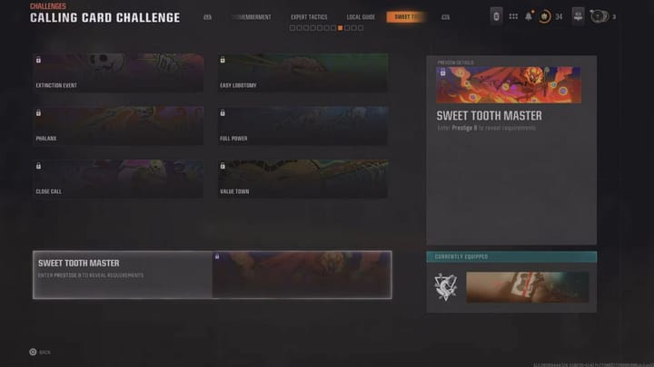 All prestige Calling Cards in Black Ops 6 Zombies