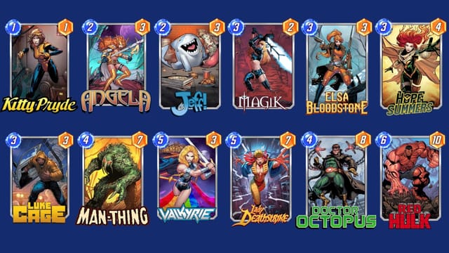 5 best Marvel Snap Lady Deathstrike decks