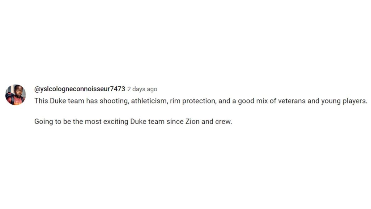 “Isaiah Evans is a pro”: Duke fans feast their eyes as Cooper Flagg ...