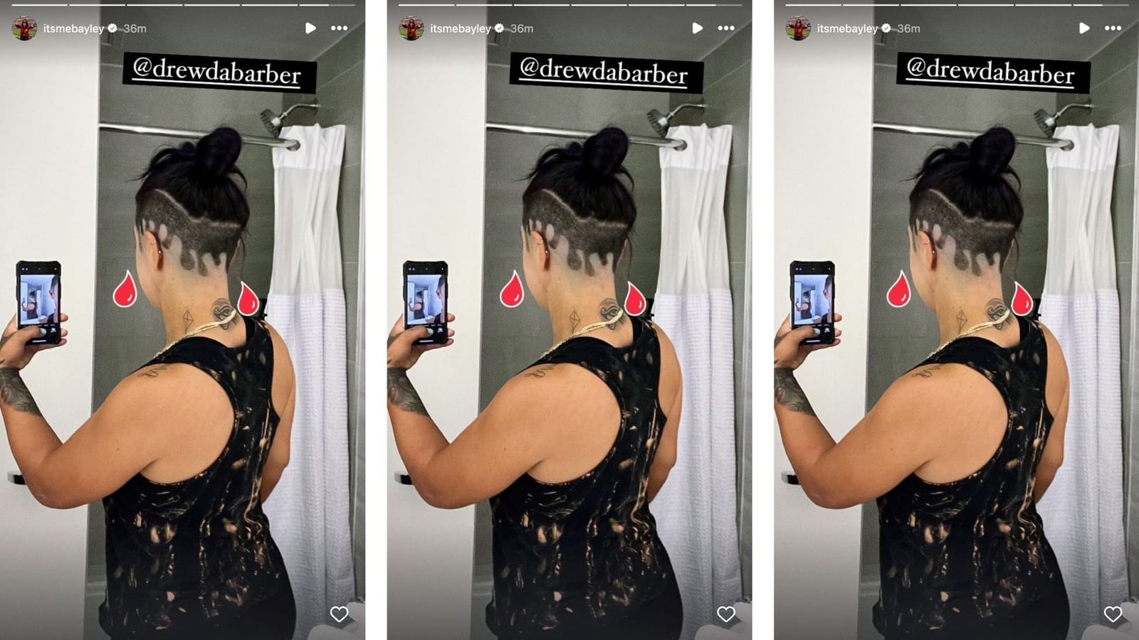 Bayley shows off creative new look ahead of WWE RAW