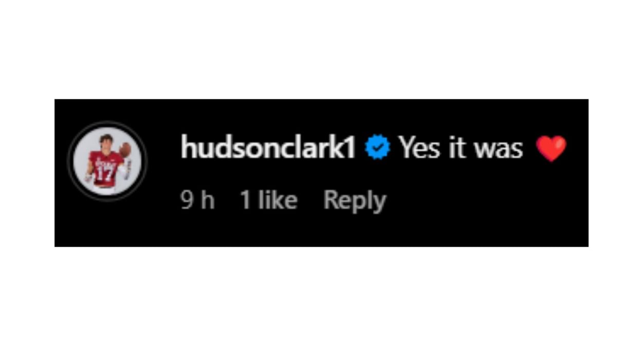 IN PICS: Mary Lou Retton’s daughter Emma and Arkansas DB Hudson Clark ...