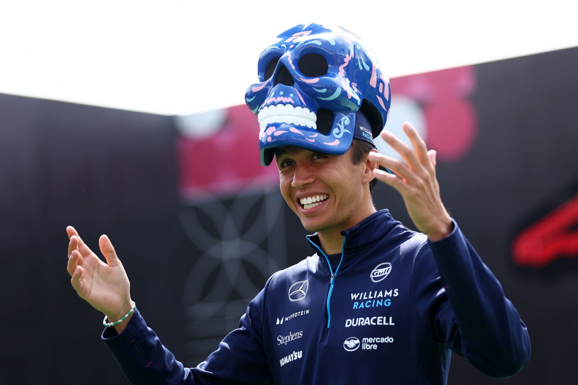 Alex Albon and Oliver Bearman collide at the Mexican GP Free Practice