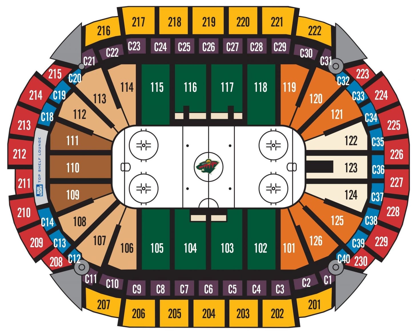 Xcel Energy Center - History, Capacity, Seating Chart & Notable Events