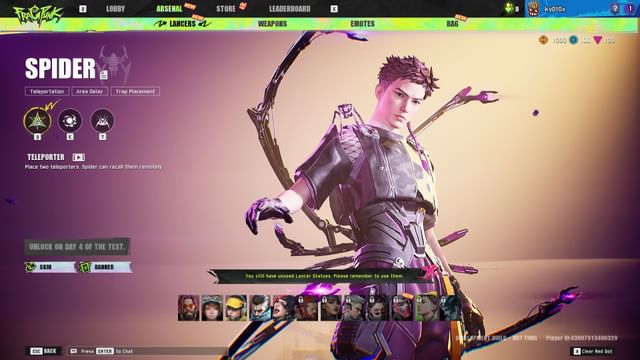 FragPunk Spider guide: All abilities and how to play