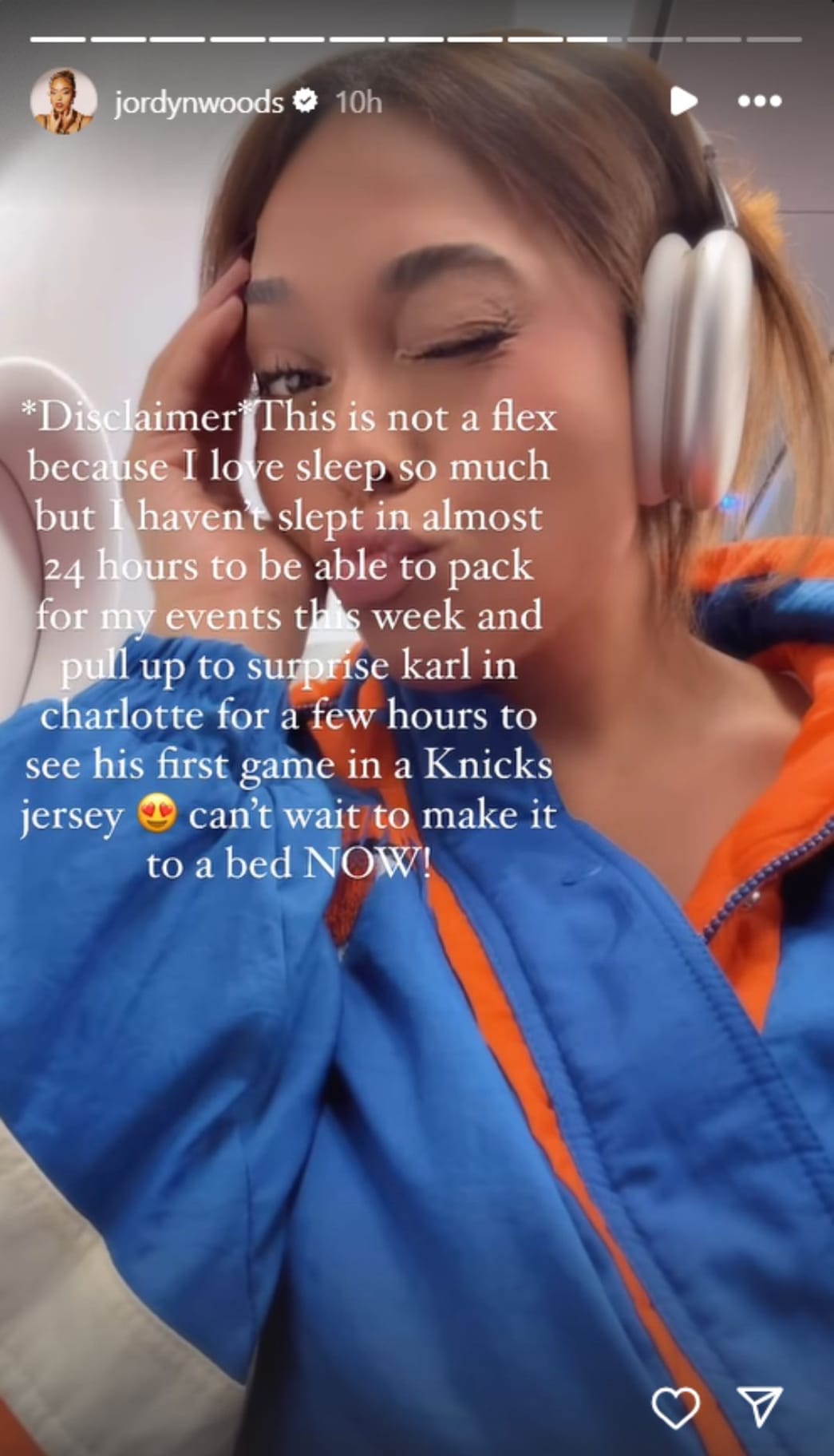 Karl-Anthony Towns' girlfriend Jordyn Woods makes stunning appearance ...