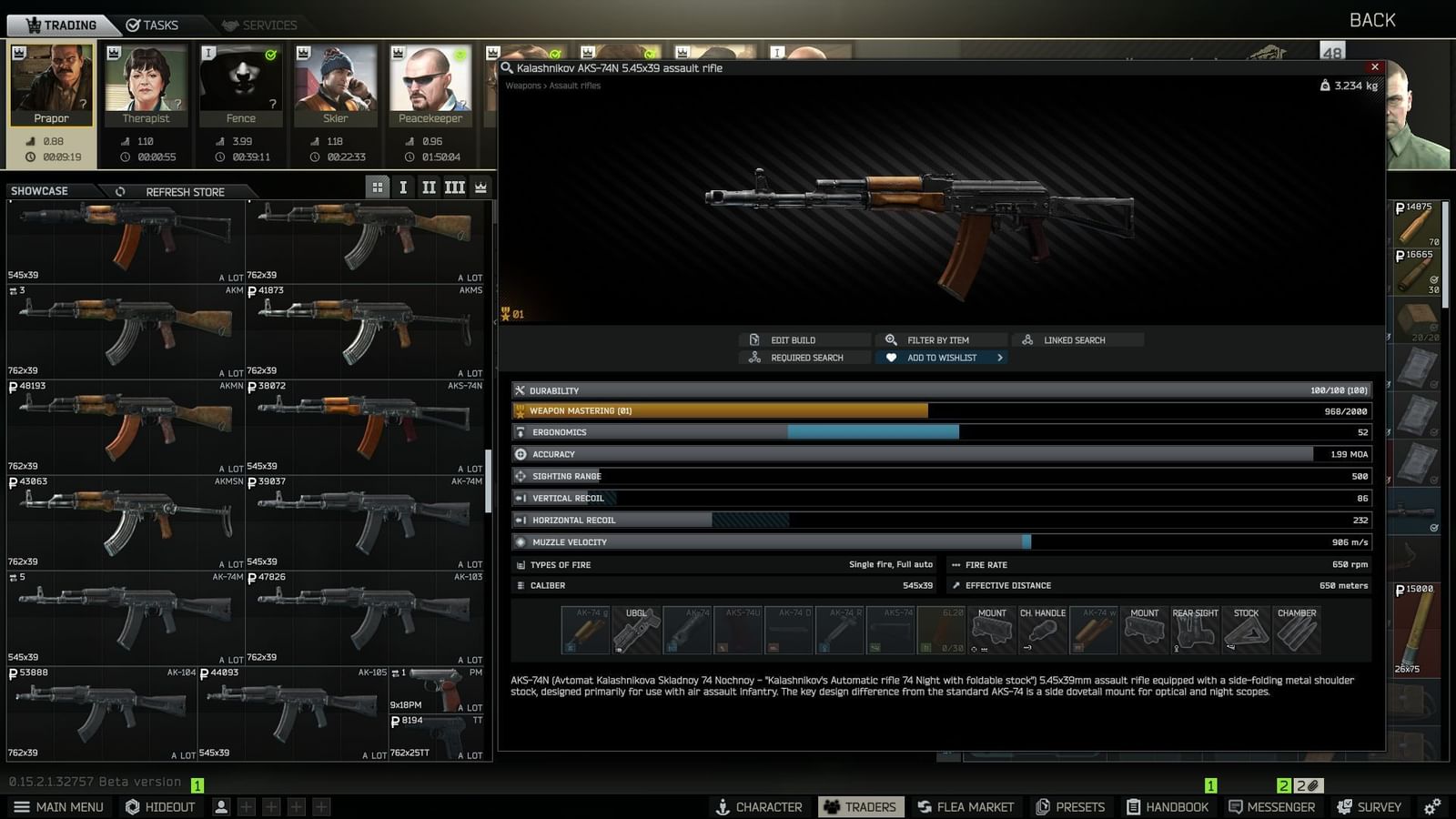 Gunsmith Part 8 in Escape from Tarkov: How to complete and rewards