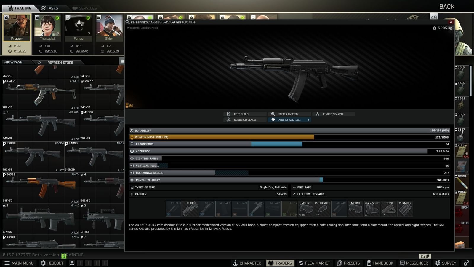 Gunsmith Part 10 in Escape from Tarkov: How to complete and rewards