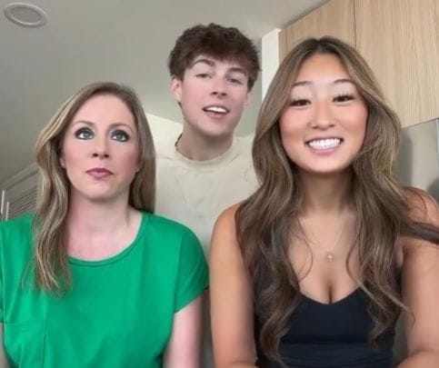 Jackson Dean’s family - Father, Mother, Siblings, and Wife.