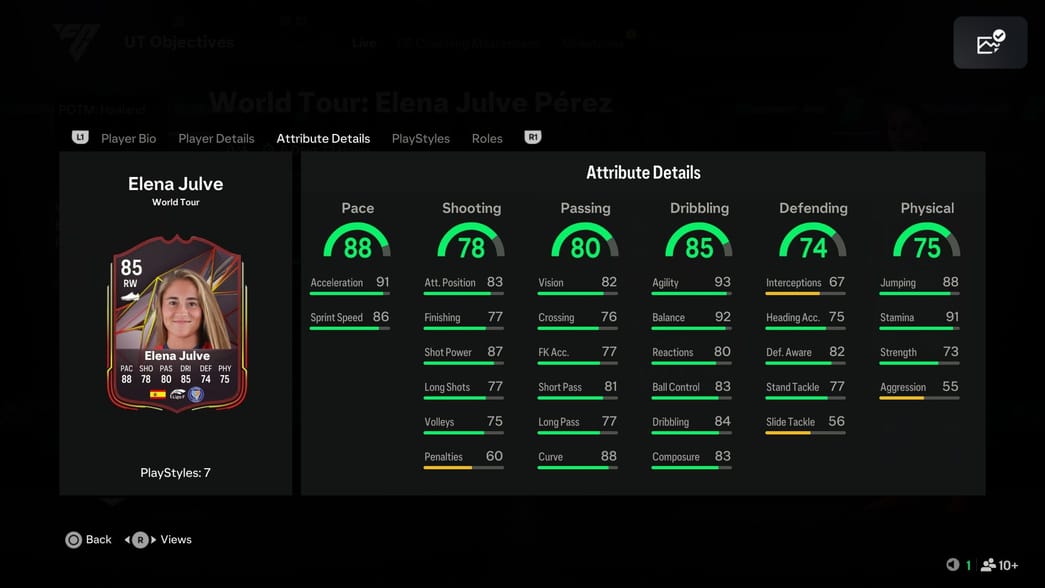 How to earn the EA FC 25 Elena Julve World Tour card for free