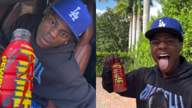 "No way it's finally out!": IShowSpeed reveals his very own PRIME flavor