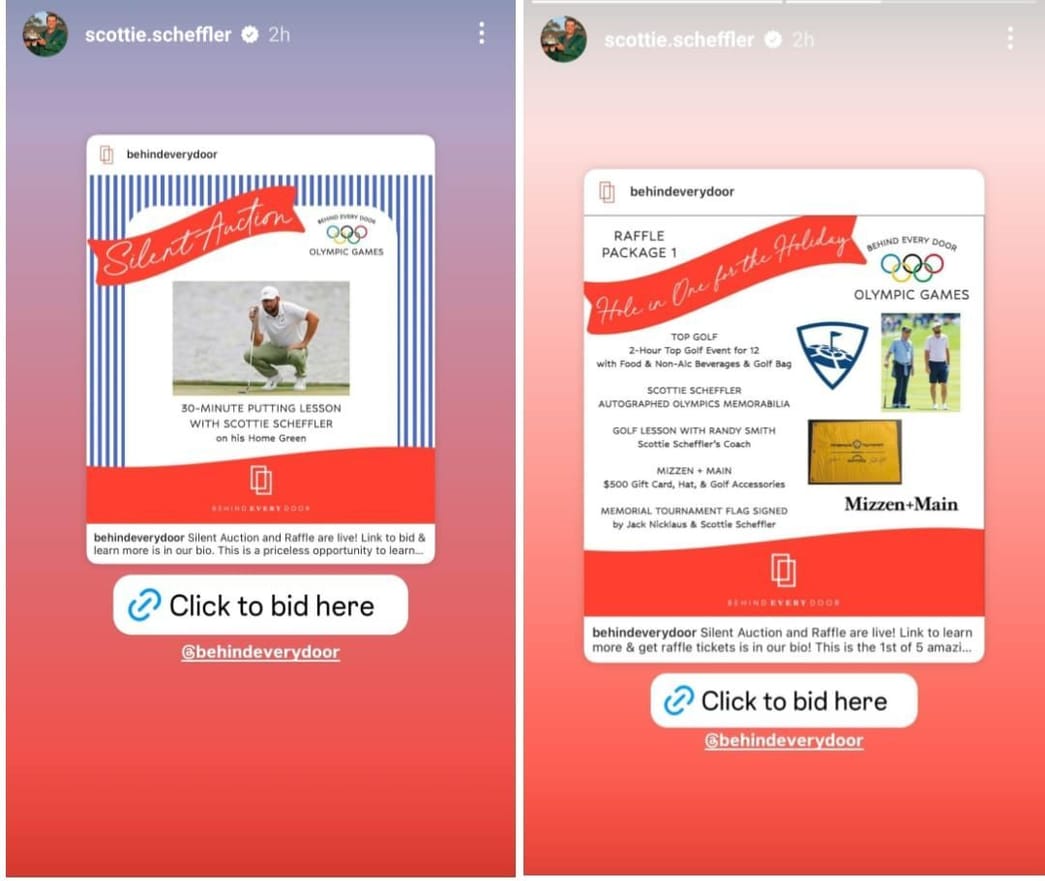 Scottie Scheffler auctions 30 minutes putting lesson and signed ...