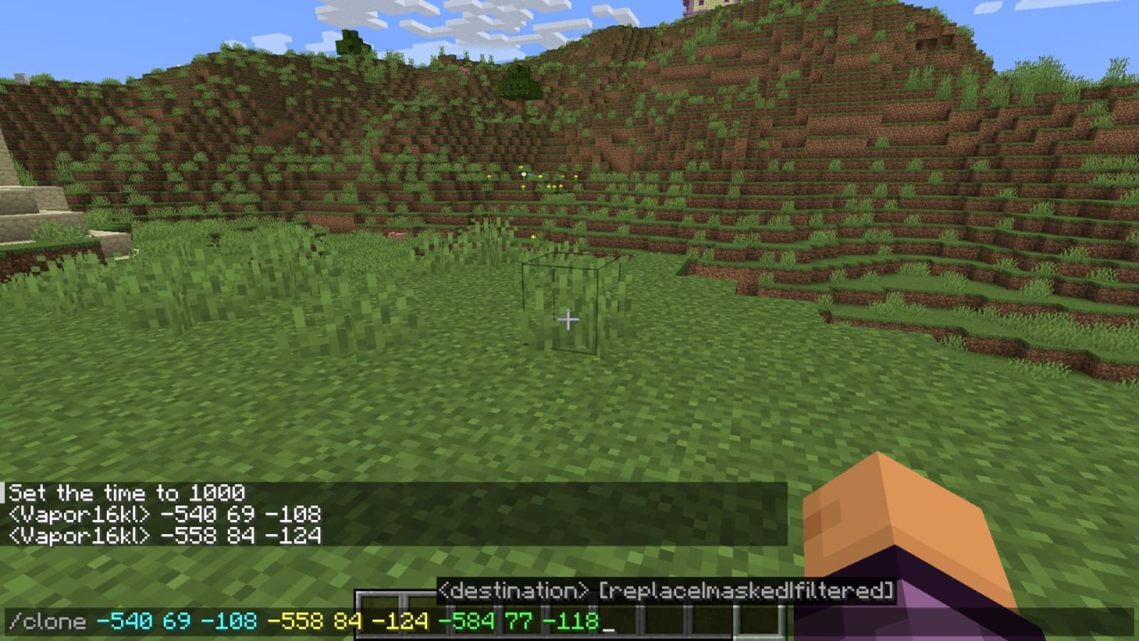 5 best commands for Minecraft builders