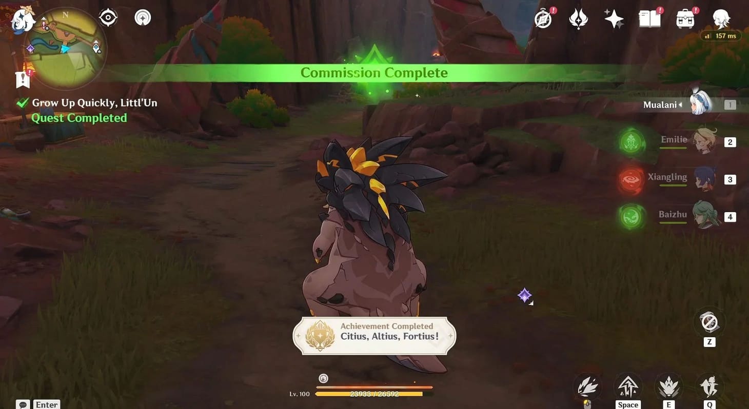 All Natlan hidden daily commission achievements