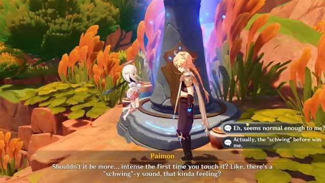 Genshin Impact Pyro Traveler kit, ability, and gameplay leaks