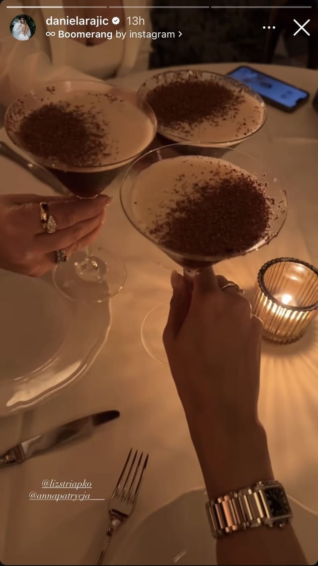 Photos: Paul George's wife Daniela Rajic dons an all-black outfit as ...