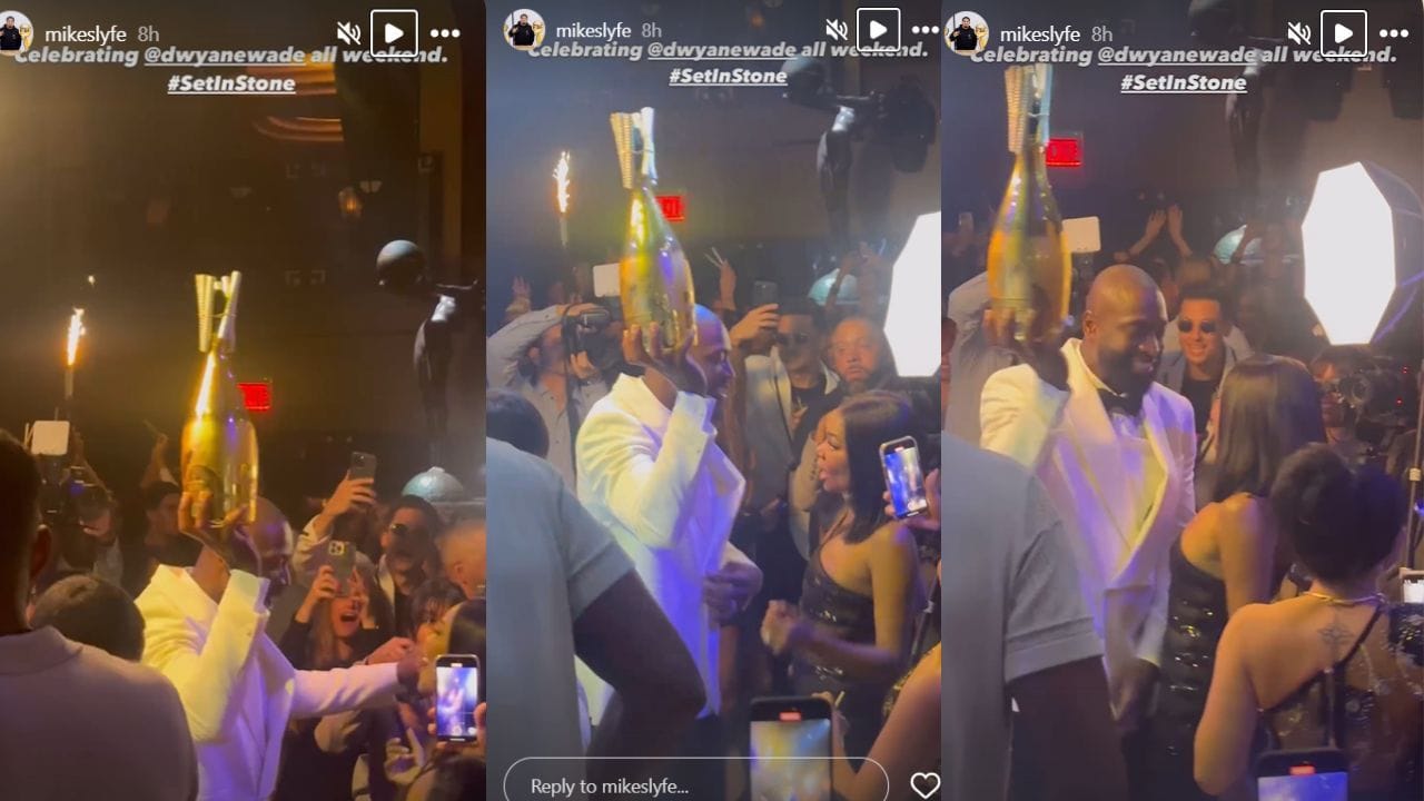 PHOTOS: Inside Dwyane Wade's James Bond-themed extravagant, star ...