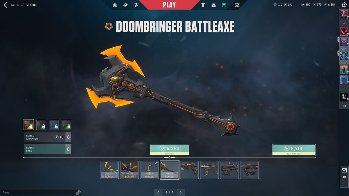 Valorant Doombringer bundle: Release date, all weapons price, and more