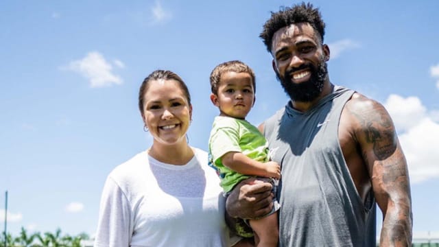 "Voting to protect my kids": Raheem Mostert's wife Devon comes out in ...