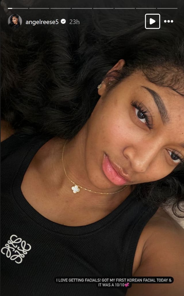 "I love getting facials": Angel Reese gives first impressions of latest ...