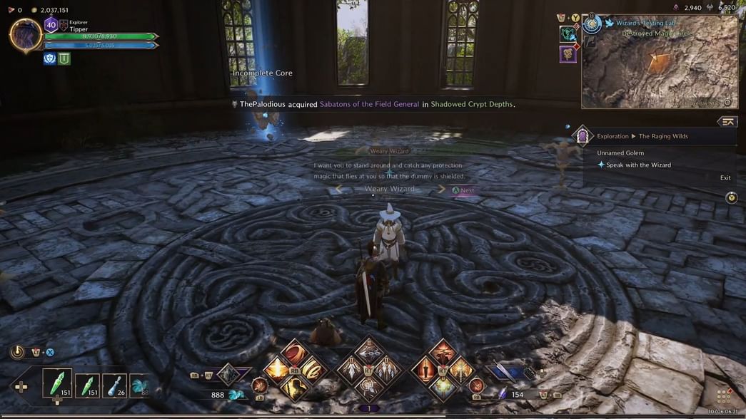 Throne and Liberty Unnamed Golem Exploration Codex guide