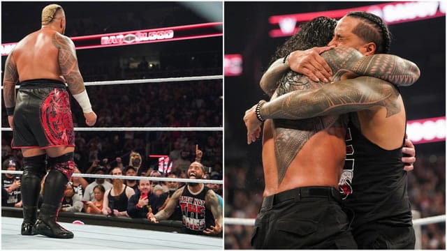 Watch: Jimmy Uso’s less-than-glamorous entrance at WWE Bad Blood