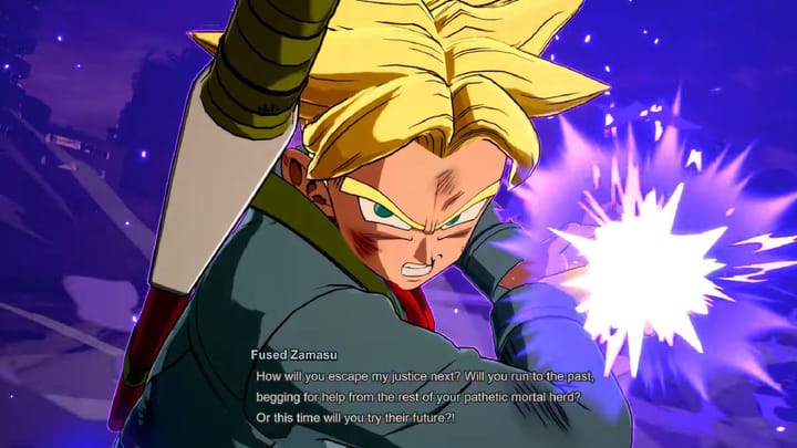 How to take Future Trunk's Final Hope Slash in Dragon Ball Sparking Zero