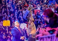 Paul Heyman family - father, mother, and kids