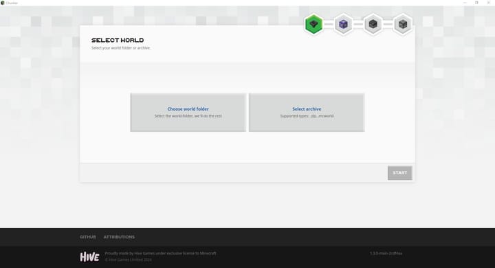 How to convert Minecraft Bedrock world to Java