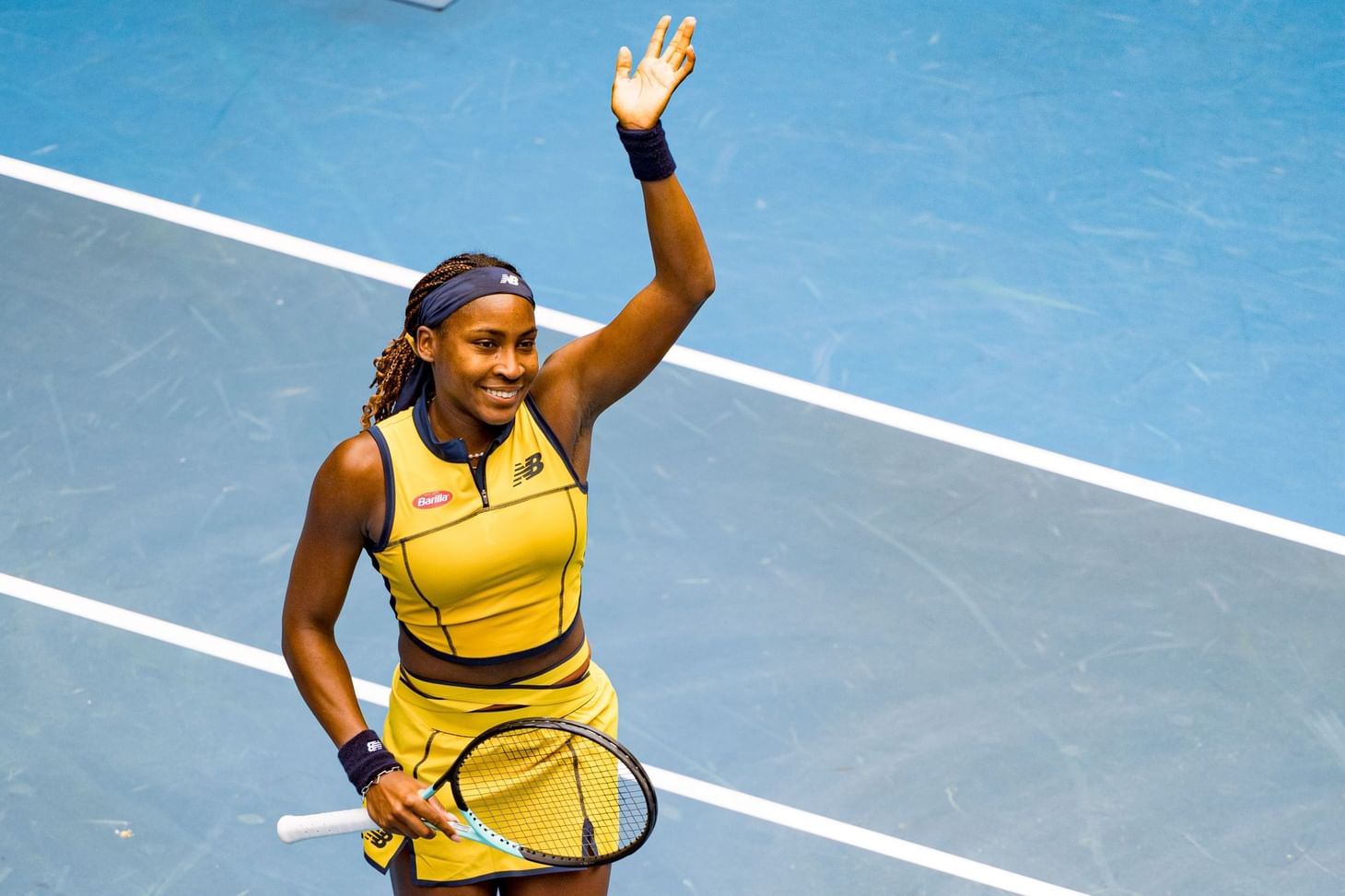 Coco Gauff sends love to Tommy Paul's girlfriend Paige Lorenze as she ...