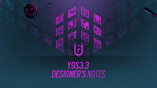 Rainbow Six Siege Y9S3.3 Designer's Notes: Character buffs, bullet ...