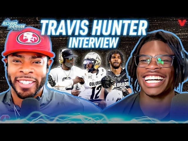 Richard Sherman: Travis Hunter gets real on being challenged by Shedeur ...